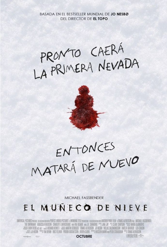 El muñeco de nieve (2017 The Snowman. Tomas Alfredson)