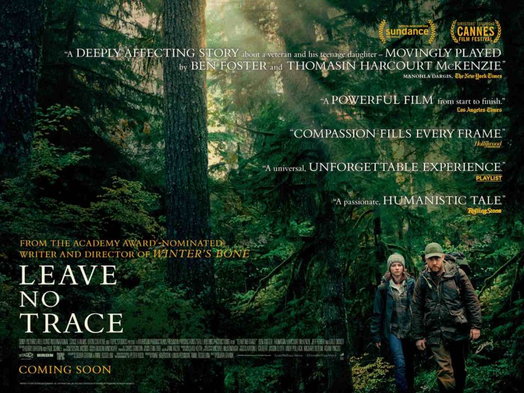 No dejes rastro (2018 Leave no trace. Debra Granik)