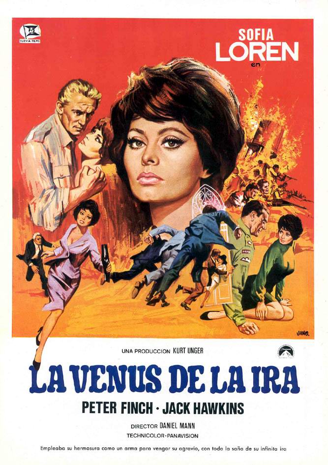 1966 LA VENUS DE LA IRA .Judith. Daniel Mann
